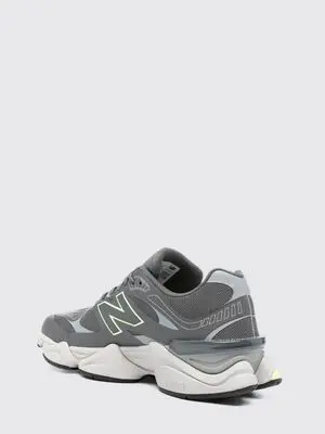 NEW BALANCE 9060 Rubber And Mesh Sneakers - Grey