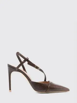 MALONE SOULIERS Malone Souliers Valeria Lizard Print Leather Slingback Pumps