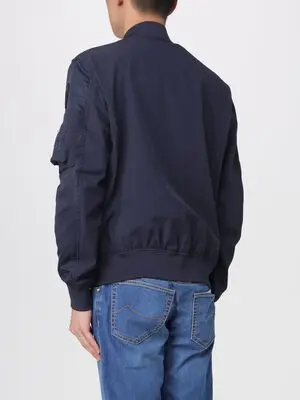 BLAUER. Bomber Jacket - Blue