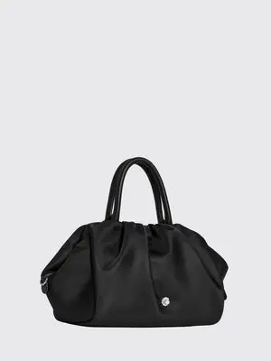 Simone Rocha Draped Nylon Bag With Embroidered Crystals