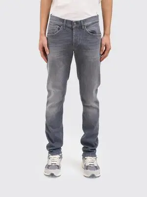 DONDUP Stretch Denim Slim Fit Jeans - Grey