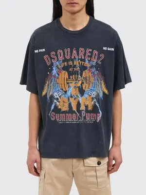 Dsquared2 Printed Cotton T-shirt