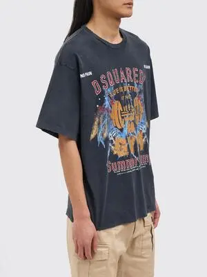 Dsquared2 Printed Cotton T-shirt