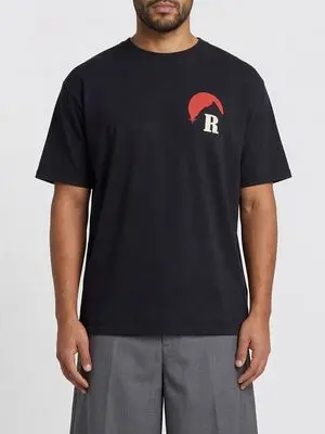 Rhude Printed Cotton T-shirt - Black