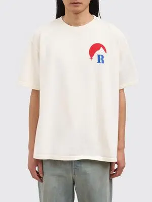 Rhude Printed Cotton T-shirt - White