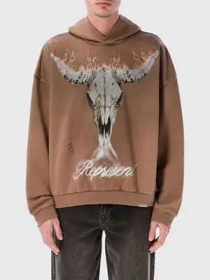 REPRESENT Printed Sweatshirt - Brown