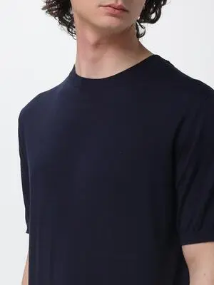 KANGRA Cotton And Silk Crew Neck Knitwear