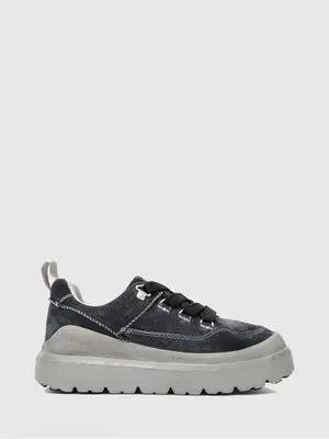 UGG Heritage Utility Knoll Suede Sneakers - Black