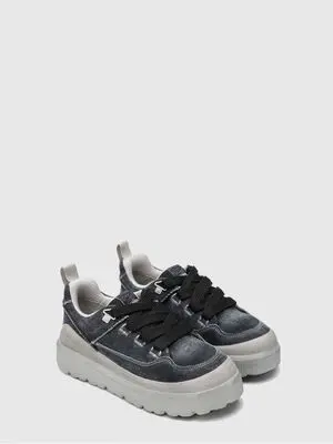 UGG Heritage Utility Knoll Suede Sneakers - Black
