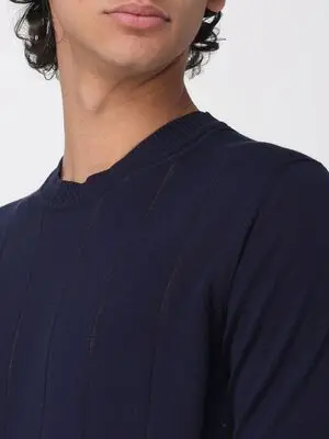 KANGRA Cotton Crew Neck Pullover - Blue