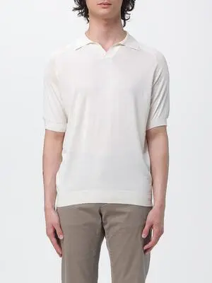 KANGRA Silk And Cashmere Knit Polo Shirt