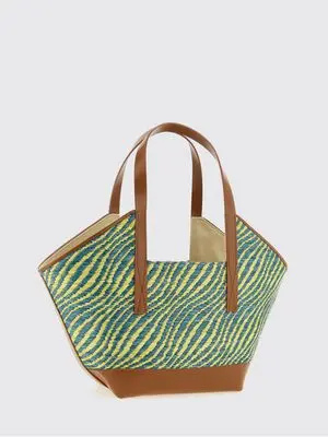 Marni Woven Tote Bag - Green