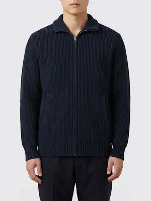 Guest In Residence Cashmere Zip Cardigan - Navy