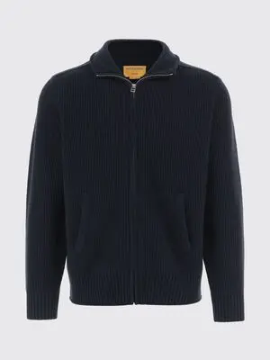 Guest In Residence Cashmere Zip Cardigan - Navy