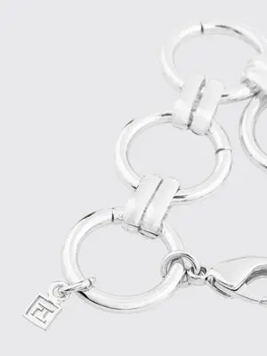 Federica Tosi Gigi Hoop Bracelet - Silver