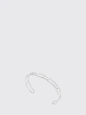 Federica Tosi Jewel Tone Link Cuff - Silver