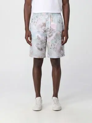 Off-White Printed Viscose Shorts - Multicolor