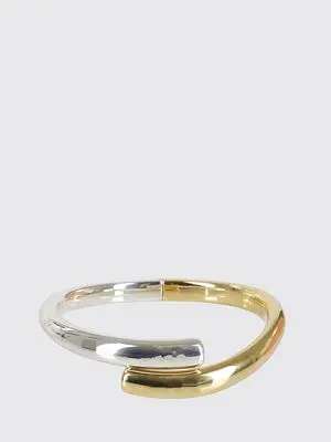 Federica Tosi Two Tone Cuff Bracelet - Silver