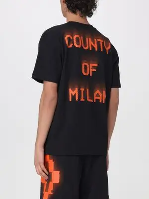 COUNTY OF MILAN Cotton T-shirt With Logo