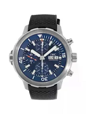 IWC SCHAFFHAUSEN Aquatimer 44mm Chronograph Watch - Blue