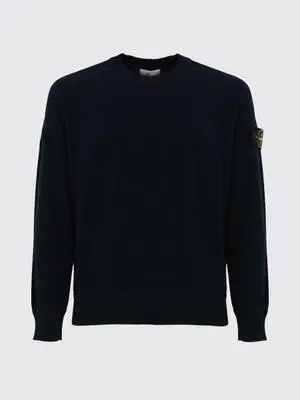 Stone Island Cotton Crew Neck Pullover - Blue