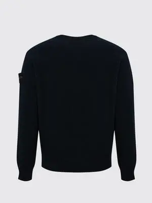 Stone Island Cotton Crew Neck Pullover - Blue