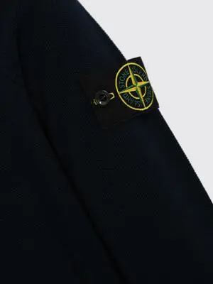 Stone Island Cotton Crew Neck Pullover - Blue