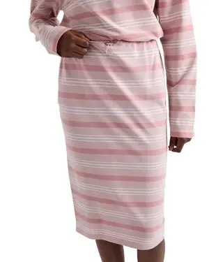 Prada Striped Piqué Skirt