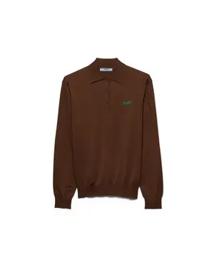 Prada Silk Polo Shirt