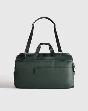 Quince Voyage Nylon Garment Duffle - Dark Green