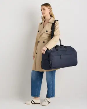 Quince Voyage Nylon Garment Duffle - Navy