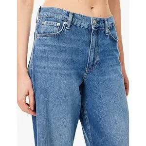 Rag & Bone Andi Cropped Wide-leg Denim Jeans - Millerton