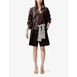 Claudie Pierlot Tailored Woven Bermuda Shorts