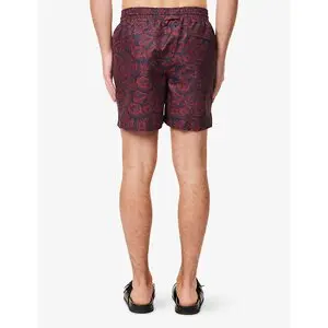 Derek Rose Rose Print Swim Shorts