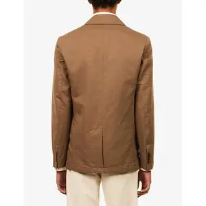 Sunspel Cotton And Linen-blend Blazer