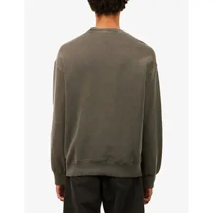 Carhartt Work In Progress Nelson Faded Cotton-jersey Sweatshirt - Black