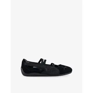 PUMA Speedcat Ballet Suede Trainers - Python Puma Black