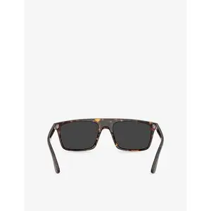 Ray-ban Square-frame Acetate Sunglasses - Brown