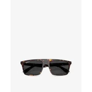 Ray-ban Square-frame Acetate Sunglasses - Brown