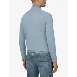Boggi Milano Crewneck Cotton, Silk And Cashmere Jumper