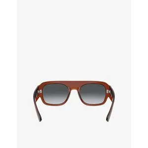 Ray-ban Acetate Aviator Sunglasses - Brown
