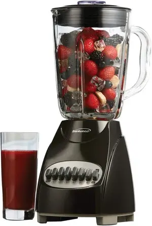 BRENTWOOD 12 Speed Blender With Glass Jar