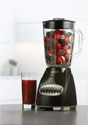 BRENTWOOD 12 Speed Blender With Glass Jar