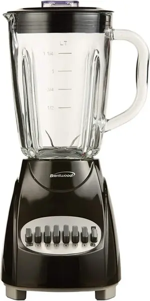 BRENTWOOD 12 Speed Blender With Glass Jar
