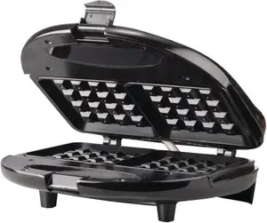 BRENTWOOD Dual Waffle Maker - Black