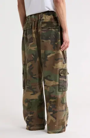 DIET STARTS MONDAY Camo Cargo Pants