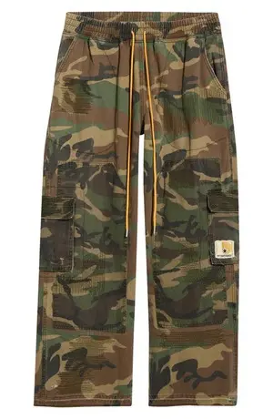 DIET STARTS MONDAY Camo Cargo Pants
