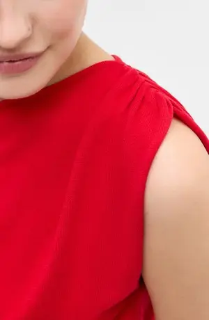 BDG URBAN OUTFITTERS Knit Crop Top - Red