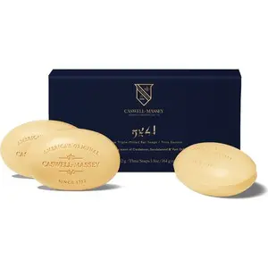 CASWELL-MASSEY 2571 Bar Soap - 3-soap Set