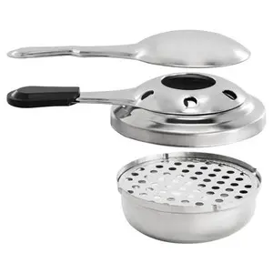 MEGACHEF Enameled Cast Iron Fondue Pot With 6 Serving Forks